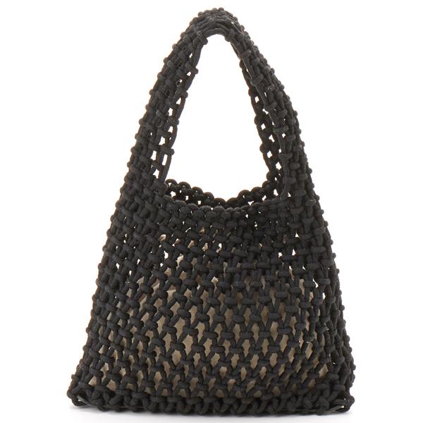 型番：E7162ブランド：アースメイド商品名：MACRAME MINI TOTEカラー：ブラック/ホワイト/イエロー/ブルー/グリーン/ベージュ