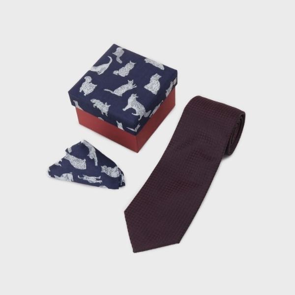 型番：G8704185ブランド：タケオキクチ商品名：【BOXセット】ベーシックネクタイ＆リバティハンカチ 特製ギフトセットカラー：グリーン（０２２）/ボルドー（０６４）/ピンク（０７２）/ネイビー（０９４）