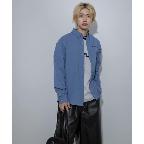 型番：AA46-13S010ブランド：センスオブプレイスバイアーバンリサーチ商品名：HONDA Button Down Long-Sleeve Shirtsカラー：ブルー/レッド