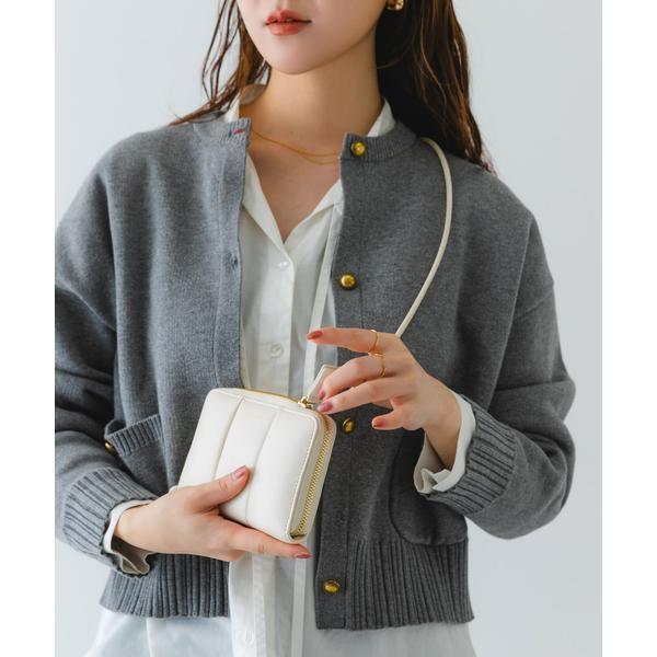 型番：A25S07W357-RDA4ブランド：ロデスコ商品名：ADD CULUMN　PUFF THREE MULTI WALLETカラー：ホワイト/ブラック