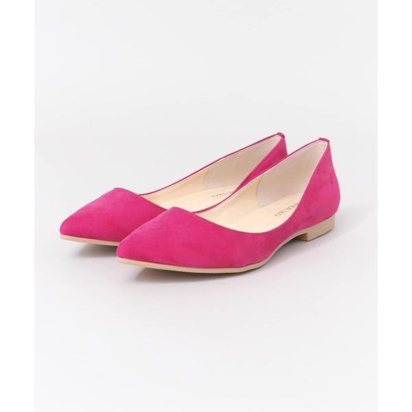 型番：XX94-2HU1503ブランド：ロデスコ商品名：VENLA シンプルフラットシューズ∴カラー：グレー系その他/ベージュ系その他/グリーン/ピンク