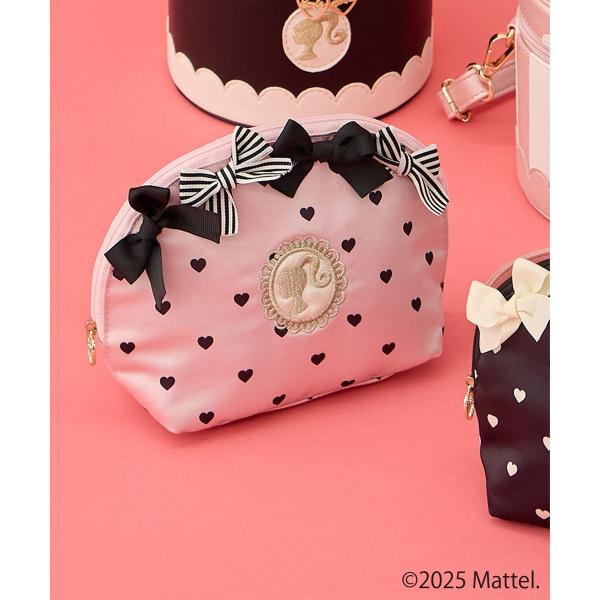 型番：SIFKGA0276ブランド：エニィ商品名：【Barbie(TM)】リボン ラウンドポーチカラー：ピンク/ブラック