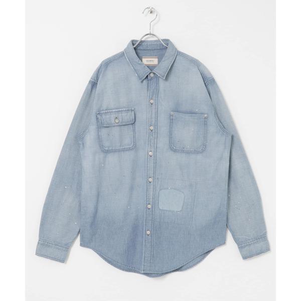 型番：UM44FY241LSA02Aブランド：アーバンリサーチ商品名：FREEMANS SPORTING CLUB　GREAT JONES JEAN SHIRTSカラー：ブルー系その他