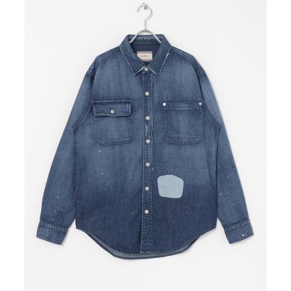 型番：UM44FY241LSA01Aブランド：アーバンリサーチ商品名：FREEMANS SPORTING CLUB　GREAT JONES JEAN SHIRTカラー：ブルー系その他