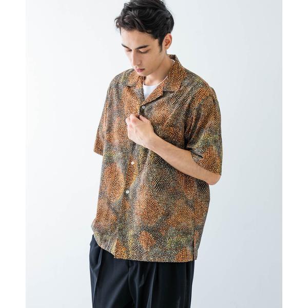 型番：URA5-13B012ブランド：アーバンリサーチ商品名：LONGCHAMP PRINT SHIRTSカラー：グリーン系その他/ブルー系その他/オレンジ系その他/ブラック系その他