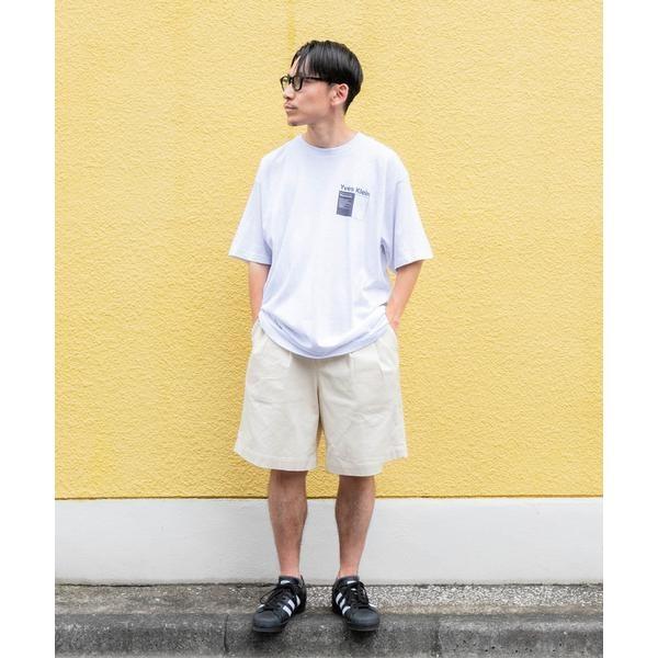 型番：URA5-14B015ブランド：アーバンリサーチ商品名：Wide Dad　DAD EASY CHINO SHORTSカラー：アイボリー/ネイビー