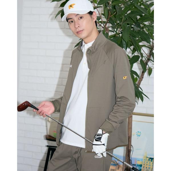 型番：312RC401ブランド：ゴールデンベア商品名：GBG ブルゾン　【GBGOLF】カラー：ネイビー/カーキ/レッド
