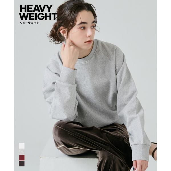 型番：15-250112001-01ブランド：コカ商品名：ヘビーウェイト裏毛ラグランスリーブスウェット 全4色カラー：ホワイト/レッド/グレー/ブラウン