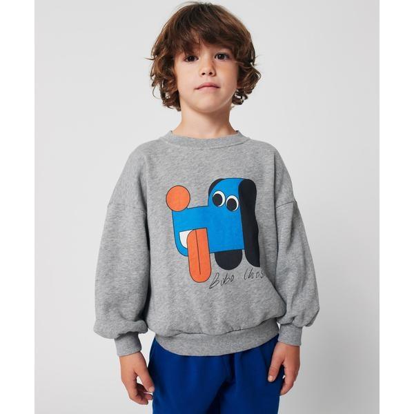 型番：DKA6-B225AC031ブランド：アーバンリサーチ ドアーズ商品名：BOBO CHOSES　Doggy Mate sweatshirts(KIDS)カラー：グレー系その他