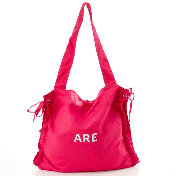 型番：E7170ブランド：アースメイド商品名：SIDE GATHER MIX SHOULDERカラー：ピンク/チョコ/オフホワイト