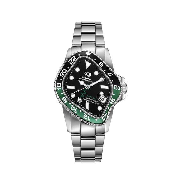 型番：7845973202ブランド：エルエイチピー商品名：LAARVEE／ラーヴィー／PEA001GMT 腕時計カラー：ブルー/ネイビー