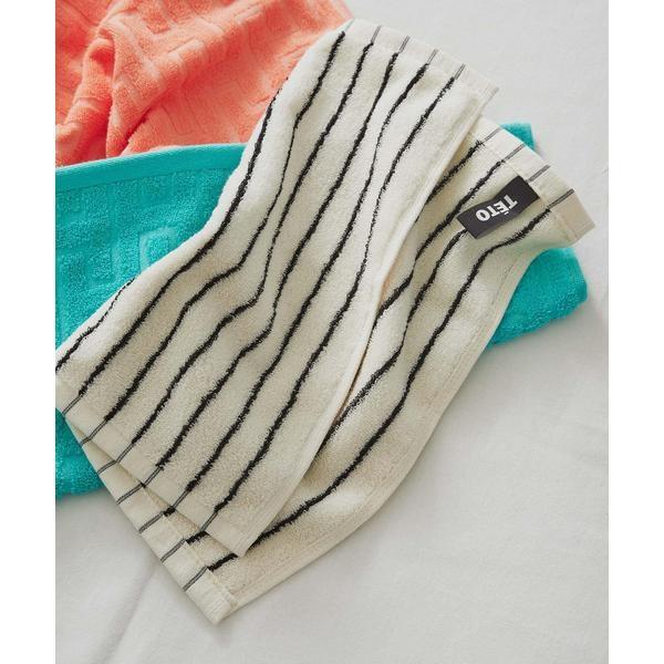 型番：TETO02-SMA3ブランド：スメリー商品名：TETO　SUPIMA COTTON HANDTOWELカラー：ストライプ