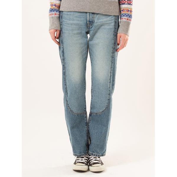 型番：003KT0000ブランド：リーバイス商品名：501(R) '90s Western Chaps ジーンズカラー：Medium　Indigo　-　Worn