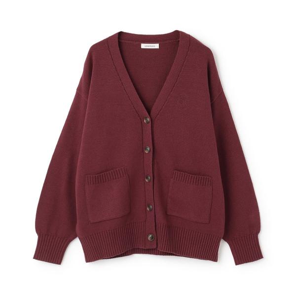 型番：8353236ブランド：ラブトキシック商品名：【ラブトキガールコラボ】スクールカーディガンカラー：エンジ/アイボリー/グリーン/紺/トップ　グレー