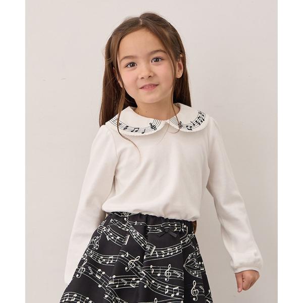 型番：KKFKGA0331ブランド：エニィ商品名：音符ブラウスカラー：オフホワイト/ブラック
