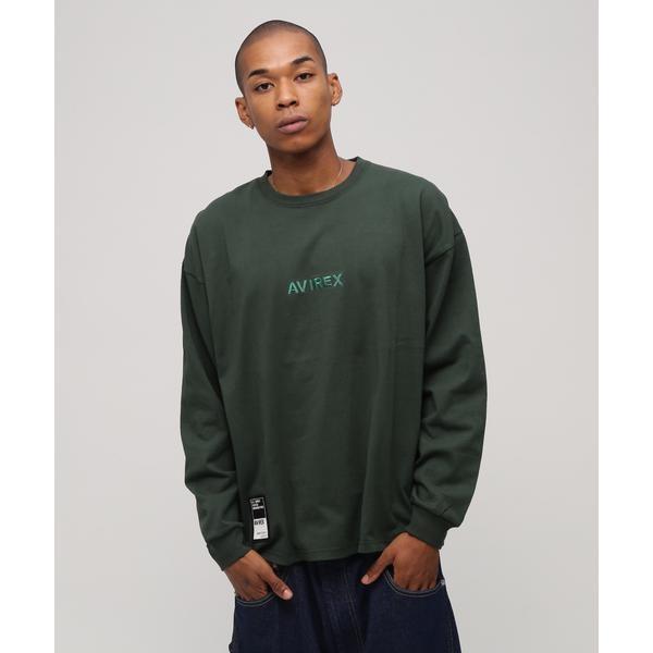 型番：7835930021ブランド：アヴィレックス商品名：《WEB＆DEPOT限定》CORE LOGO L／S T-SHIRTカラー：ブラック/オフホワイト3/ダークグリーン/バーガンディ5