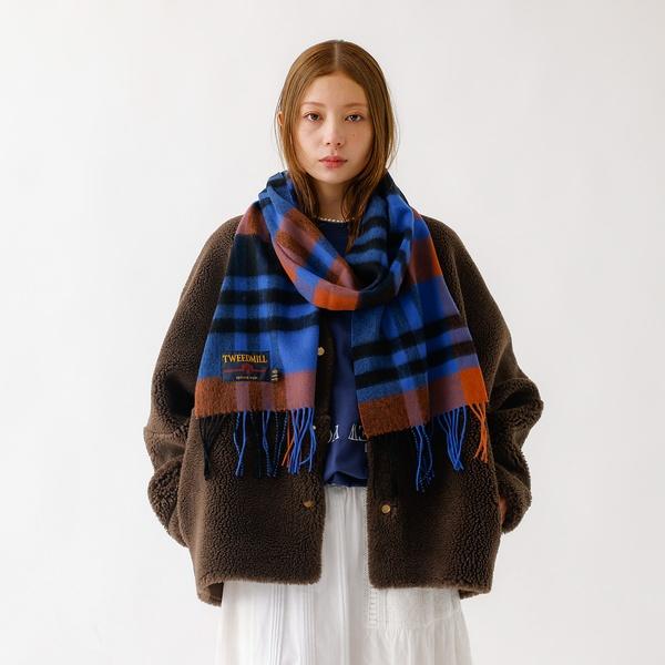 型番：04510078501ブランド：アバハウス商品名：【TWEEDMILL / ツイードミル】Lambswool Scarf  / ラカラー：ブラック系その他1/グレー系その他1/レッド系その他1/ブラウン系その他1/イエロー系その他1/...