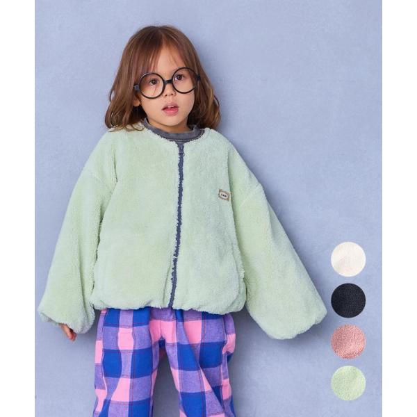 型番：0110752005ブランド：マーキーズ商品名：ボアバルーンジャケットカラー：Ｅ１０ライトグリーン/Ｇ３０ピンク/Ｂ７０チャコール/Ｂ１０オフホワイト