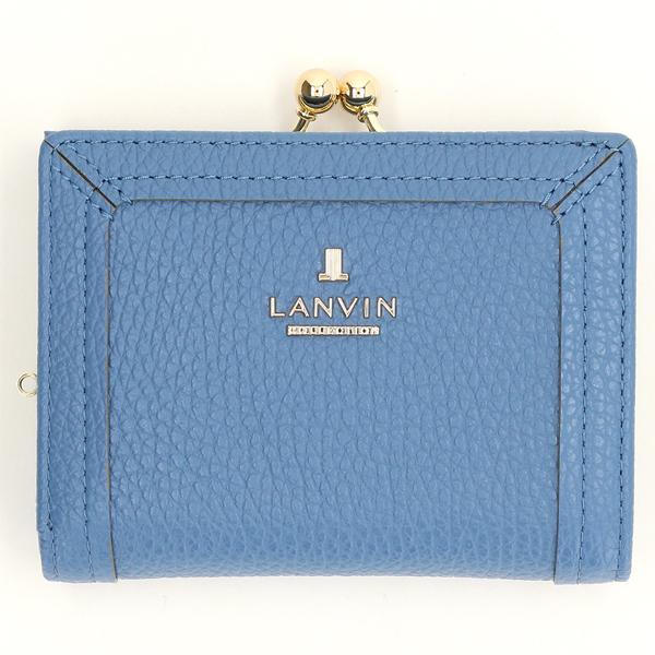 型番：065625510ブランド：ランバン コレクション商品名：【ランバンコレクション】レジェパース　二つ折りがま口財布カラー：ブラック/イエロー/グリーン/ブルー/モカ