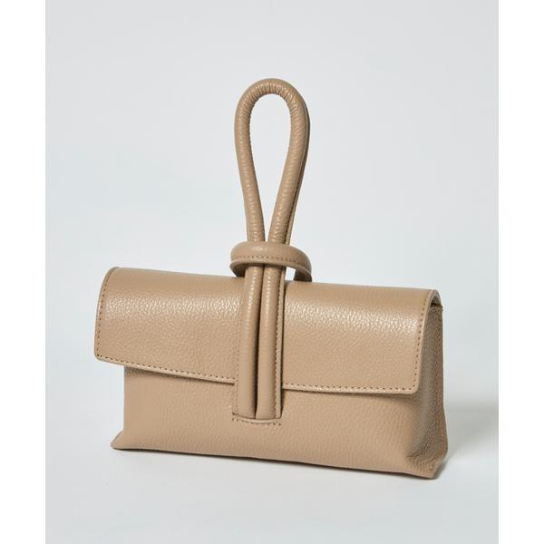 型番：8150206602ブランド：フェイバリット スキナモノ商品名：ループハンドルバッグ《MILLELA FIRENZE》カラー：ブラック/ベージュ2/サックス3