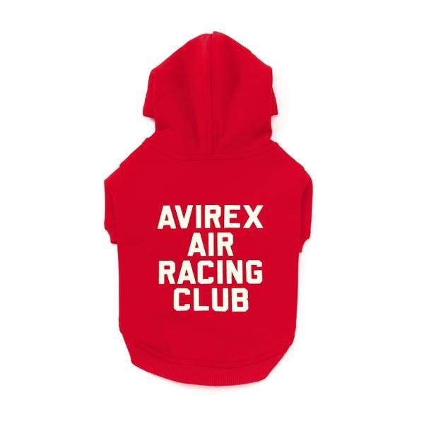 型番：7835278203ブランド：アヴィレックス商品名：《DOG WEAR》A.A.R.C. PATCHED SWEAT HOODIEカラー：ライトグレー3/レッド