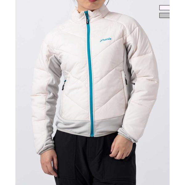 型番：POW25IT70ブランド：フェニックス商品名：phenix outdoor ヴァ―サタイルジャケットカラー：PALE　PINK/LIGHT　GRAY