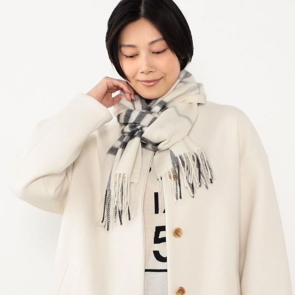 型番：5568-7410ブランド：ニコルホワイト商品名：【WALDO】ウールストールカラー：10オレンジ/29グレー/49ブラック/60ブルー/91その他2/92その他3