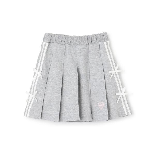 型番：6063153ブランド：メゾピアノ商品名：【人気商品再入荷】【直営店で取り扱い無し】リボンライン　スカパンカラー：グレー/ライラック