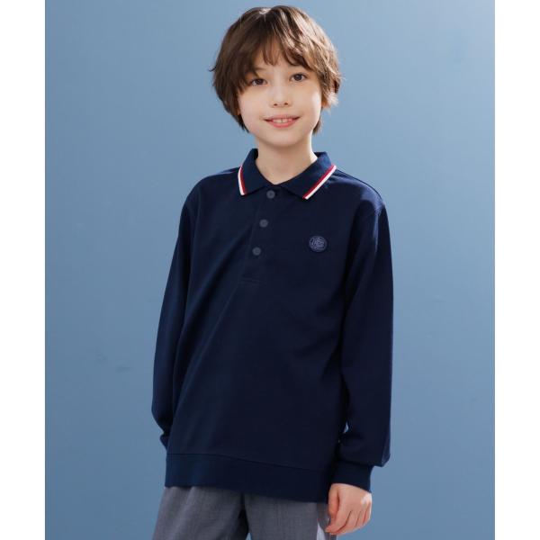 型番：PLJPGW0702ブランド：Ｊプレス商品名：【140-170cm】リブライン ポロシャツカラー：グレー系/ネイビー系