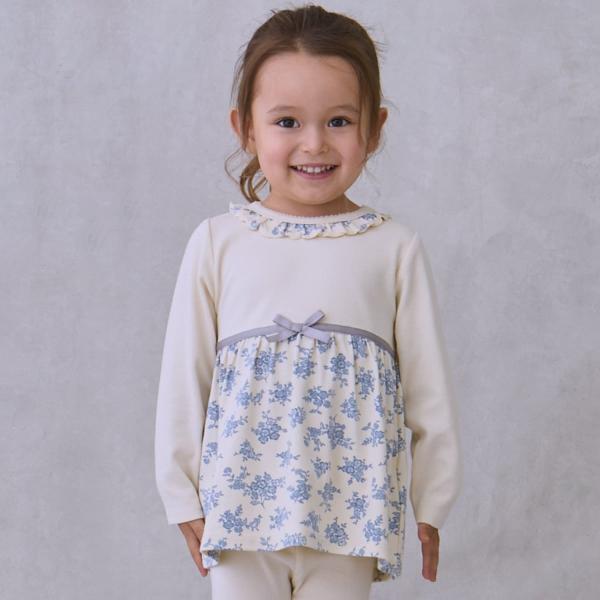 型番：9653221ブランド：プティマイン商品名：【フワもちっと】カットチュニックカラー：クリーム/アイボリー/ピンク/ライト　ピンク/グレープ