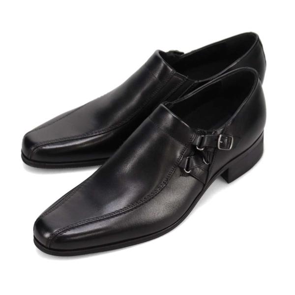 型番：03953ブランド：キャサリン ハムネット ロンドン商品名：KATHARINE HAMNETT LONDON　着脱の簡単なスリッポンタイプのドレスシューズカラー：ブラック