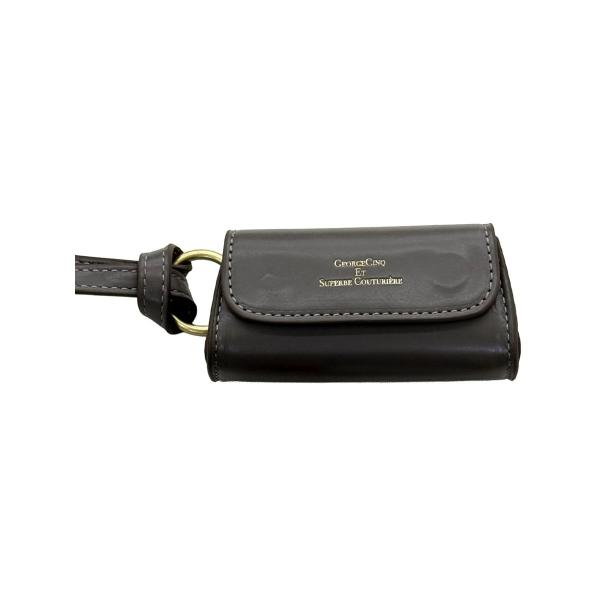 型番：120455233118523ブランド：ドロー商品名：リップバッグ【KIPSKIN】カラー：０４グレー/０５黒