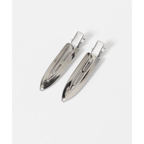 型番：RWA6-HP8824ブランド：アーバンリサーチ ロッソ商品名：heyep　Flat Hair Clips 2Piece Setカラー：シルバー