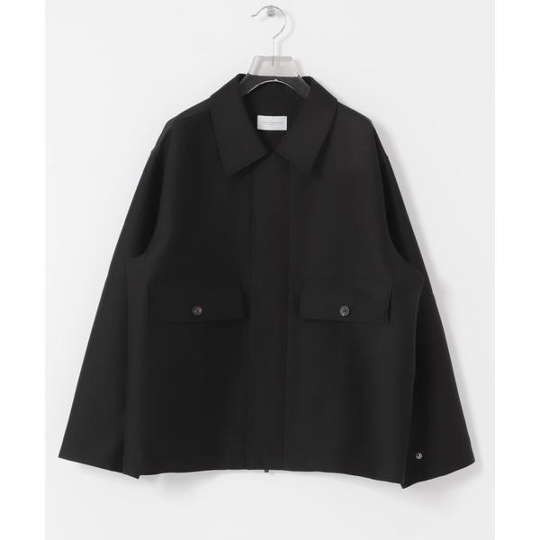 型番：URA6-27C013ブランド：アーバンリサーチ商品名：new basic　WOOL SILK BOX JACKETカラー：ブラック