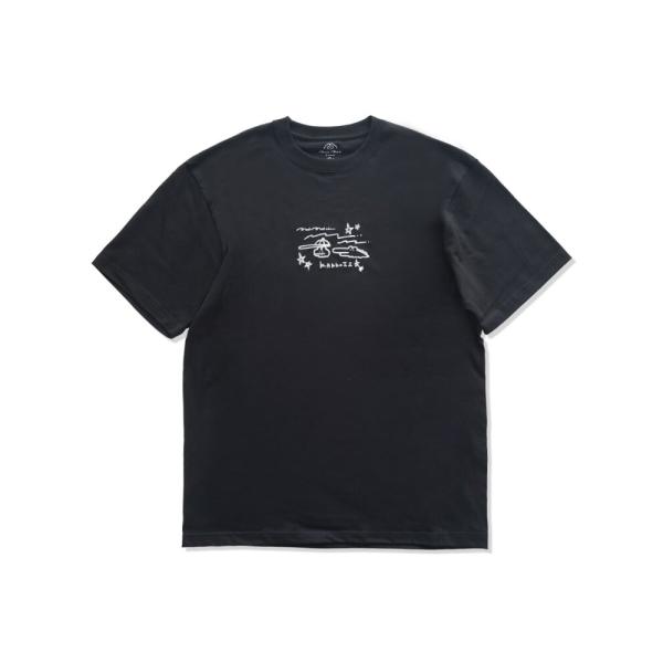 型番：M2500248ブランド：もくもくちゃん商品名：MK587　kakkoii刺繍Tee／ブラックLカラー：ブラック