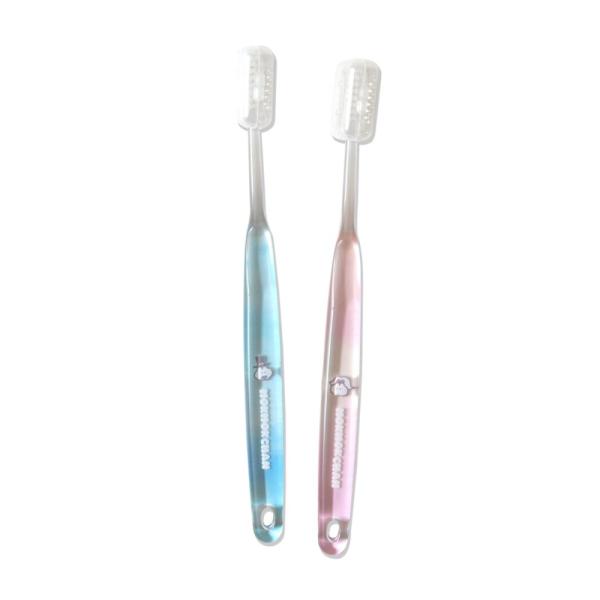 型番：M2500300ブランド：もくもくちゃん商品名：ペア歯ブラシセット（MK620）カラー：＊＊