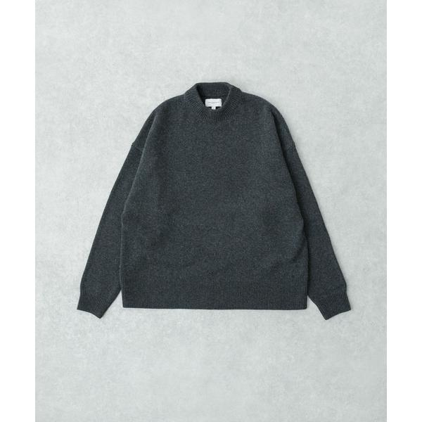 型番：URA7-12B003ブランド：アーバンリサーチ商品名：new basic　WOOL CASHMERE CHUNKY SWEATERカラー：チャコールグレー/ブラウン