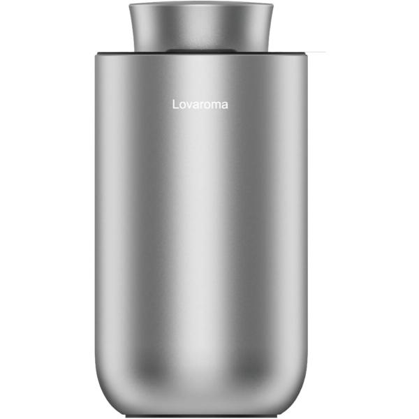 型番：4595055660096ブランド：Lovaroma商品名：Lovaroma  ( ラバロマ ) ネブライザー式 アロマディフューザー シルバーカラー：シルバー
