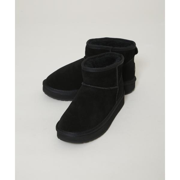型番：6715236110ブランド：ナノユニバース商品名：EMU Australia／PLATFORM MICRO WOOL 2.0カラー：ブラック/チャコール3