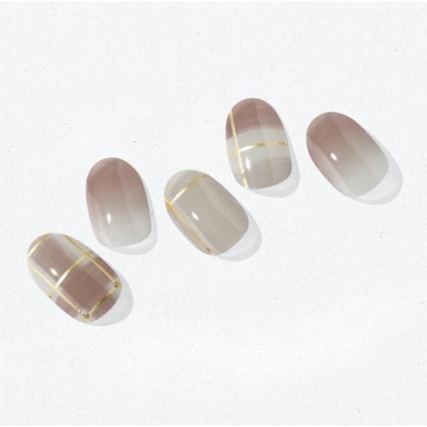 型番：8809840147027ブランド：オホーラ商品名：ohoraネイルシールND-070-J N Browny Check(韓国コスメ)カラー：**