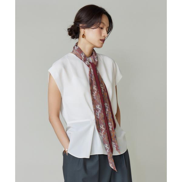 型番：8150284607ブランド：フェイバリット スキナモノ商品名：Slim Danica Scarf スリムスカーフ《Tapis Noir》カラー：レッド