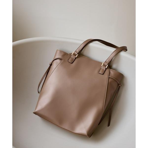 型番：GIX65150ブランド：ロペピクニックパサージュ商品名：VERTICALスリムリボントートバッグ/A4対応カラー：ブラック(01)/ベージュ系(29)