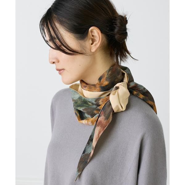 型番：8150284605ブランド：フェイバリット スキナモノ商品名：Slim Dani Scarfスリムスカーフ《Tapis Noir》カラー：ブルー1