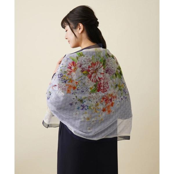 型番：0401676ブランド：レリアン商品名：ストール【GENTILI MOSCONI】カラー：スカイブルー