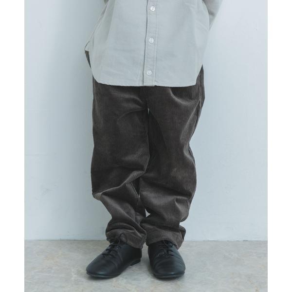 型番：DRA7-34B343ブランド：アーバンリサーチ ドアーズ商品名：コーデュロイタックパンツ(KIDS)カラー：チャコールグレー/モカ/ライトベージュ