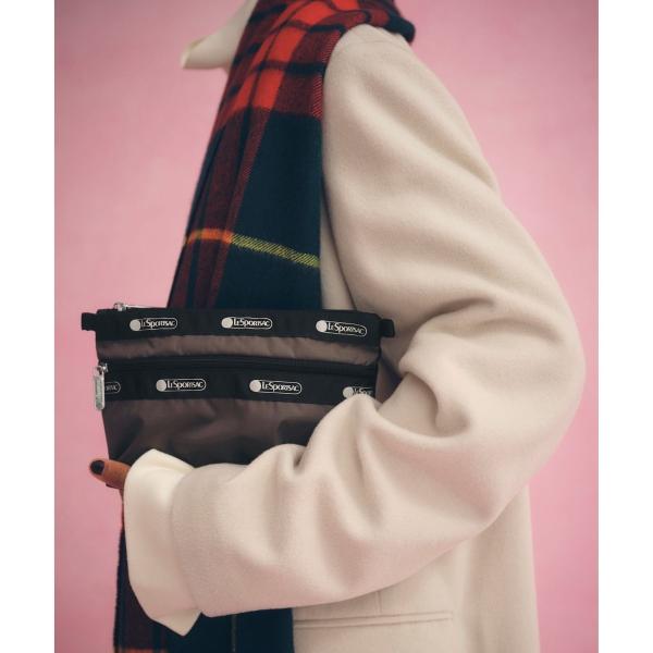 型番：EUZ36050ブランド：アダムエロペ商品名：【LeSportsac for ADAM ET ROPE'】COSMETIC CLUTCH (SOLカラー：ブラウン系(22)