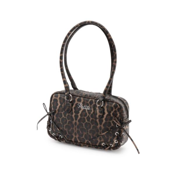 型番：8353426ブランド：ラブトキシック商品名：レースアップロングハンドルボストンカラー：ベージュ/黒/シルバー