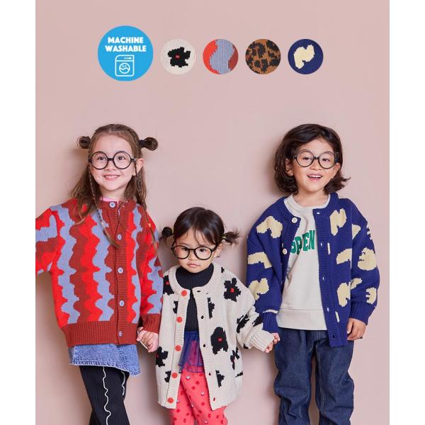 型番：0011252005ブランド：マーキーズ商品名：Ｗジャガードニットカーディガンカラー：Ａ８４マルチ総柄/Ｃ７４ネイビー総柄/Ｂ１７オフホワイト花柄/Ｄ６４ブラウン総柄