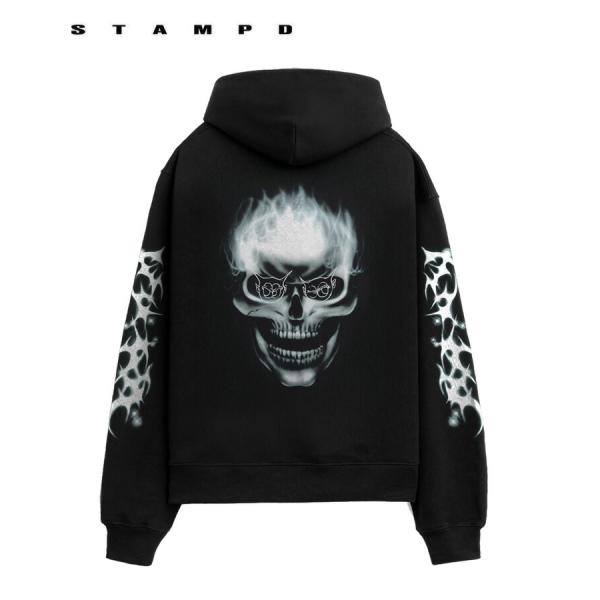 型番：stp511m4102bkブランド：スタイライズ商品名：【STAMPD】S.DAIMON HOODIE 01 ブラック [SLA-M4102HD]カラー：ブラック
