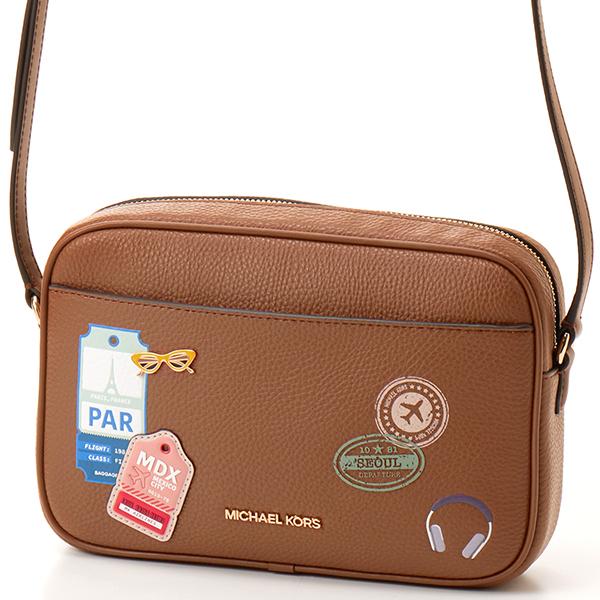 型番：35R6GTVC7V230ブランド：マイケル・コース商品名：JET SET TRAVEL LG CAMERA XBODY クロスボディカラー：ラゲッジ
